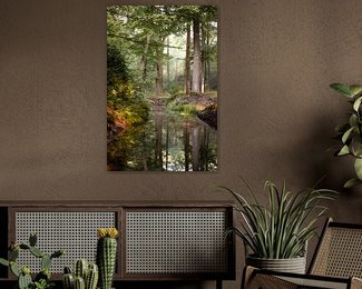 Sprookjesbos van Rob Willemsen photography op canvas, behang en meer
