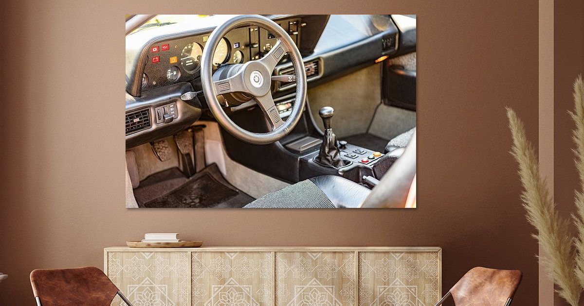 BMW M1 classic 1970s German sports car interior by Sjoerd van der Wal ...