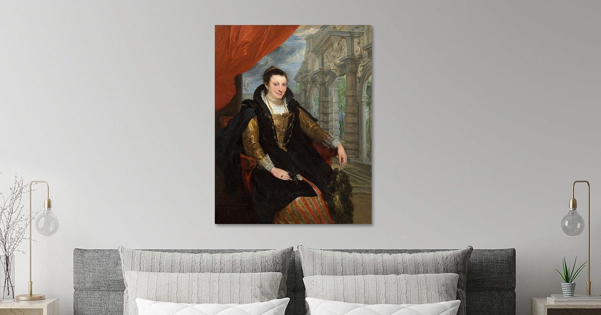 Isabella Brant, Antoon van Dyck on canvas, poster, wallpaper and more