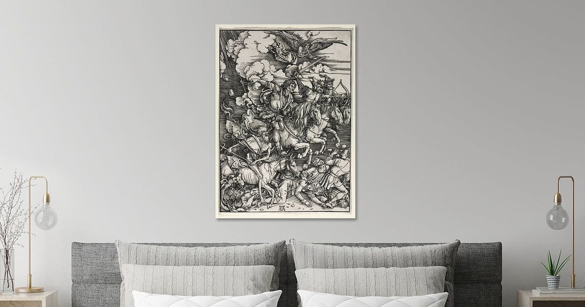 The four horsemen of the Apocalypse, Albrecht Dürer by De Canon on ...