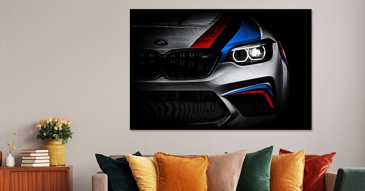 Auto prints op canvas, behang en meer - Werk aan de Muur