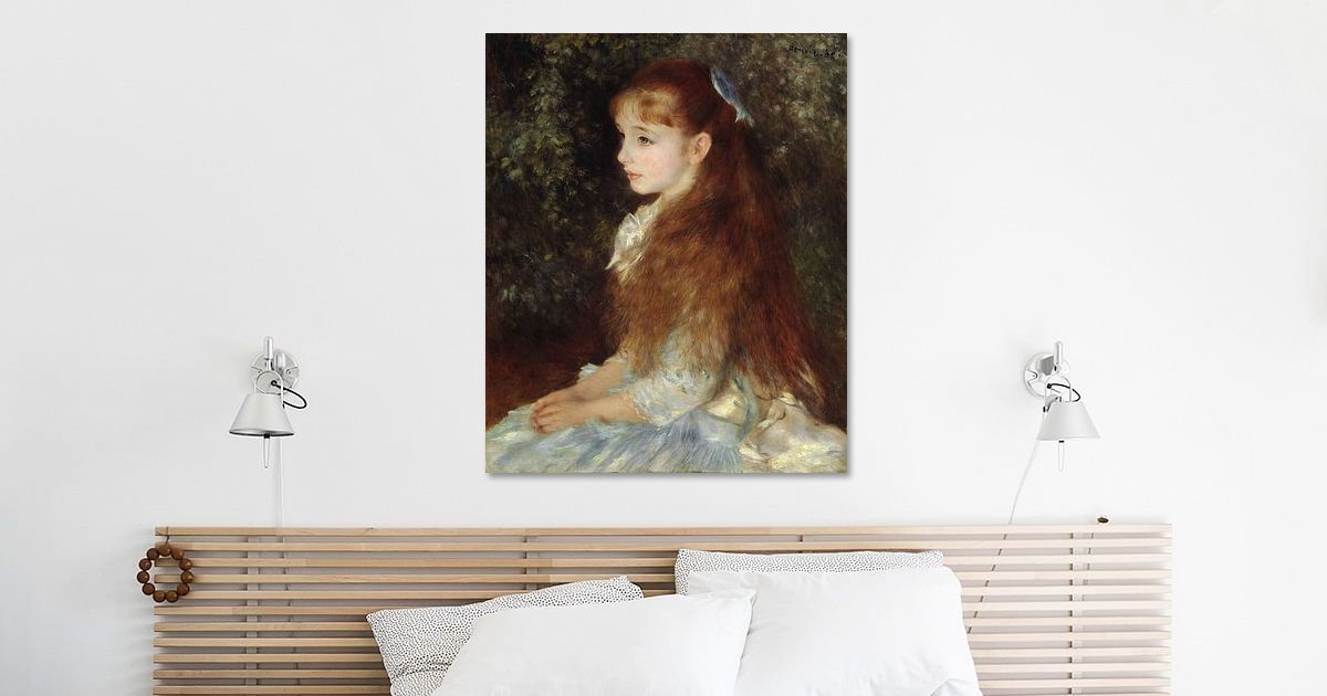 Portrait of Mademoiselle Irène Cahen d'Anvers (Little Irene), Pierre ...