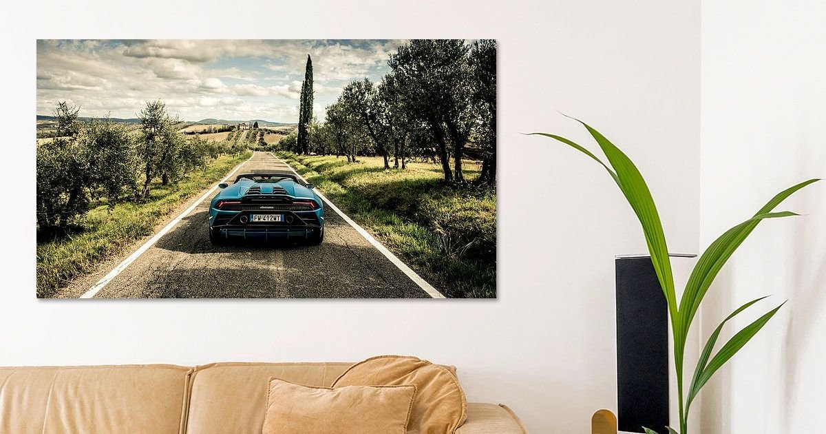 Auto prints op canvas, behang en meer - Werk aan de Muur