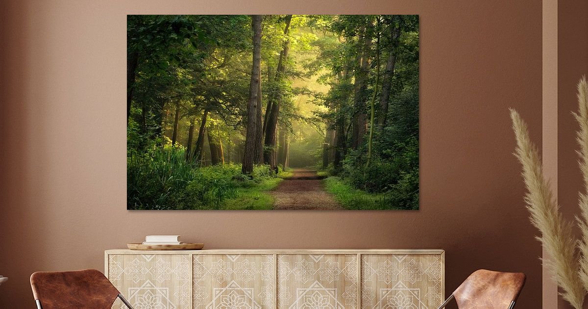 Portaal. van Inge Bovens op canvas, behang en meer