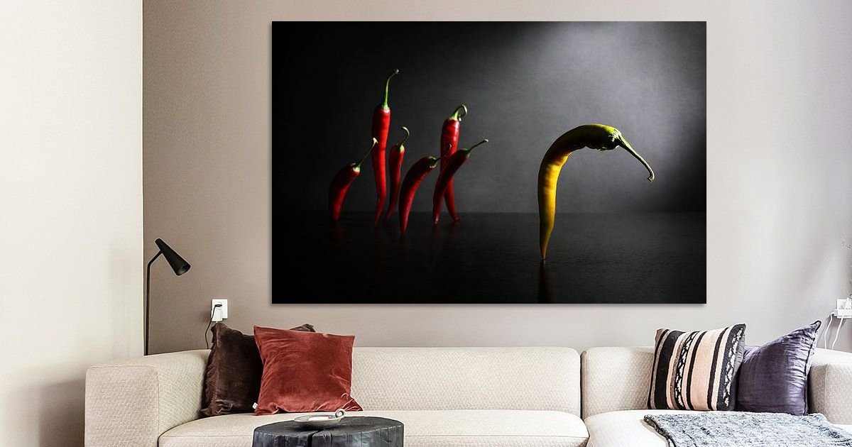 Op weg, Jack! van Victoria Glinka op canvas, behang en meer