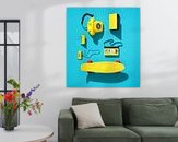 80's kind van Graham Forrester op canvas, behang en meer