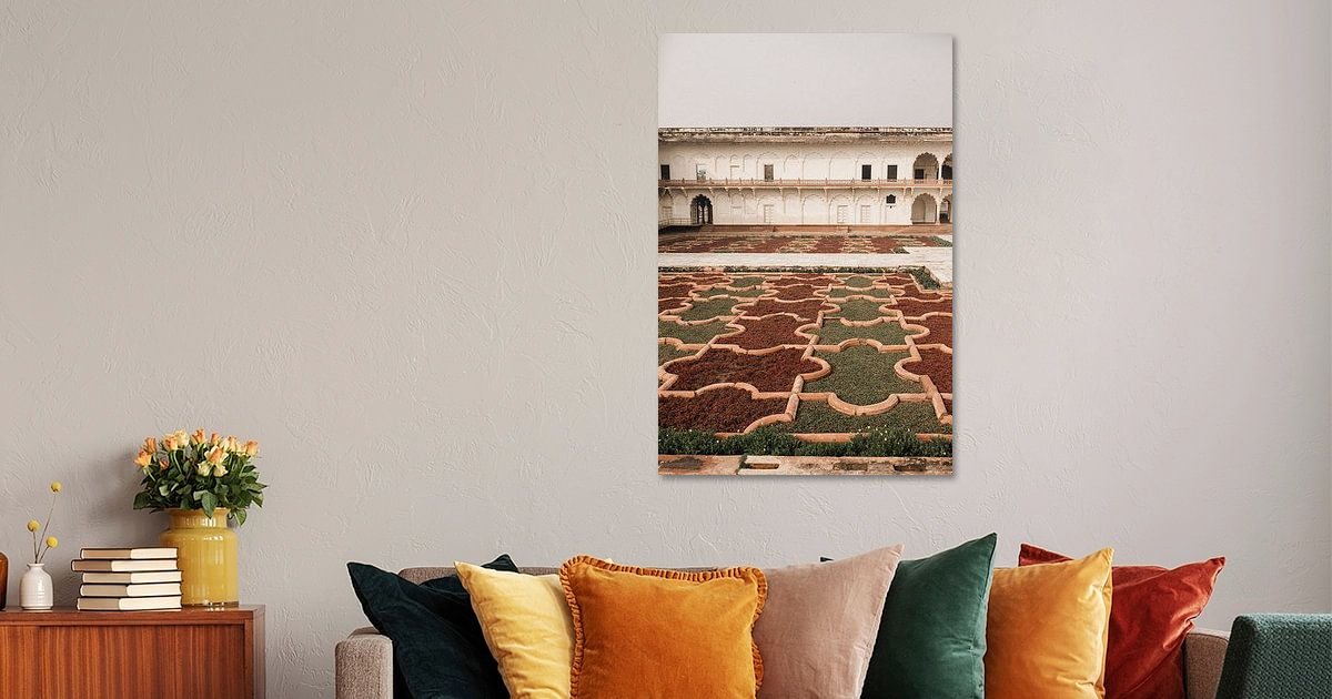 De tuinen van het Agra fort | India, Azië | Reis fotografie van Lotte ...