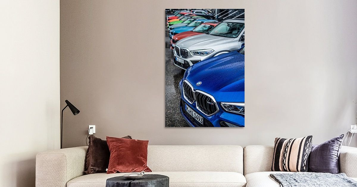 BMW's van Bas Fransen op canvas, behang en meer