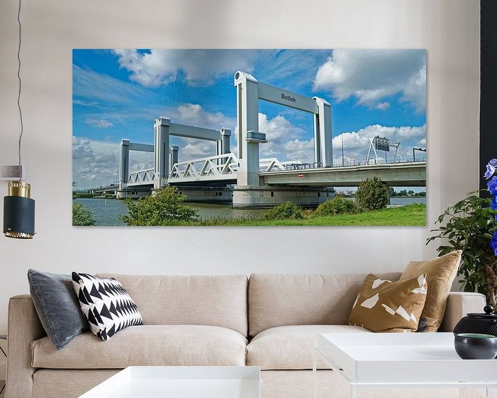 The Botlek Bridge over the Oude Maas at Hoogvliet/Rotterdam by Gert van ...