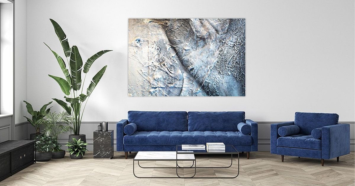 white's van Ursula Aubri op canvas, behang en meer