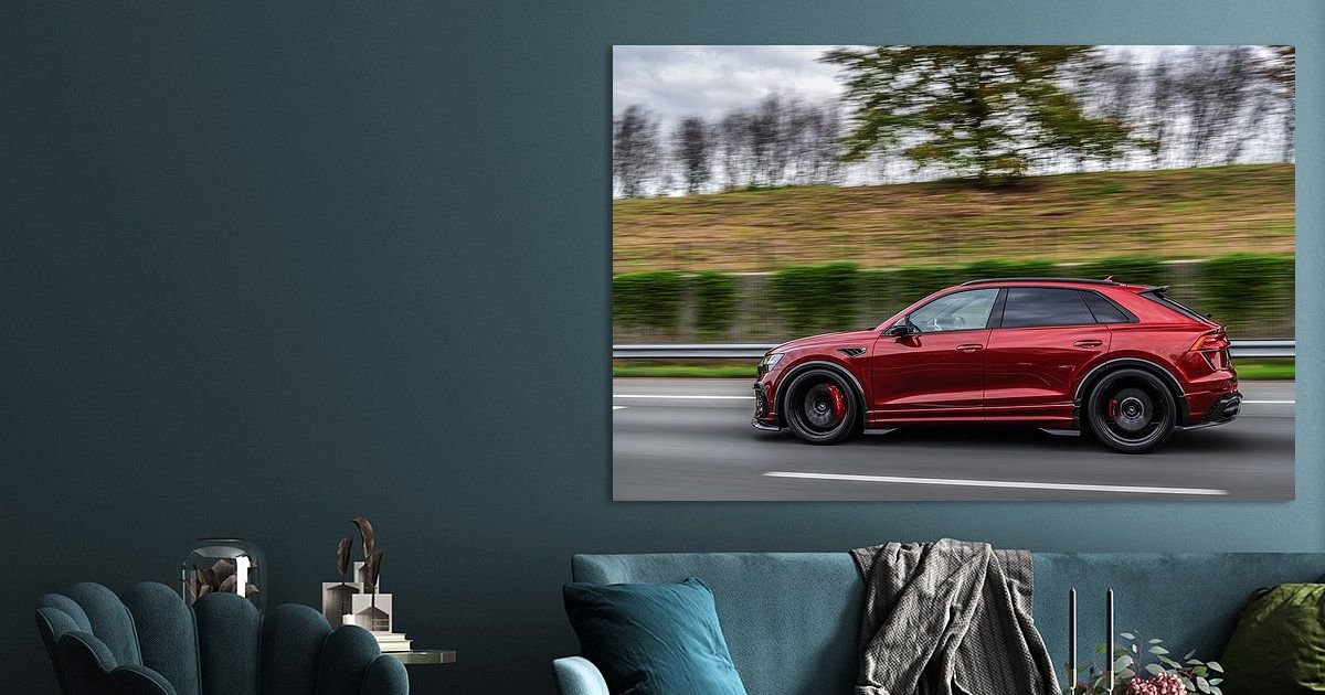 Audi RSQ8-R Abt by Bas Fransen on canvas, poster, wallpaper and more