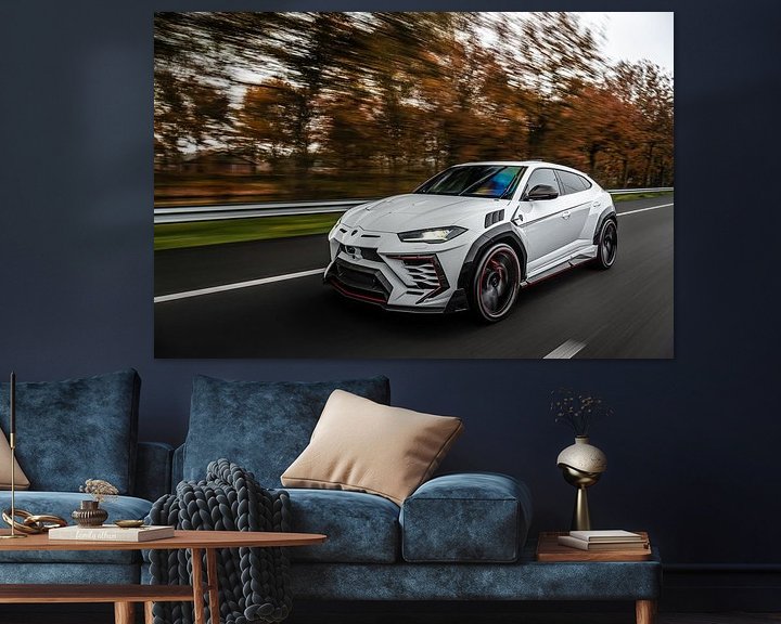 Lamborghini Urus Mansory Venatus by Bas Fransen on canvas, poster ...