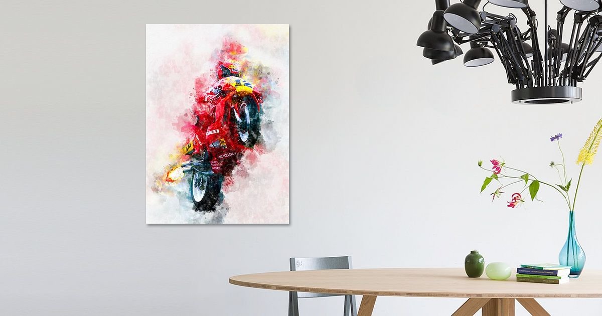 Wellustige Mamola van Theodor Decker op canvas, behang en meer