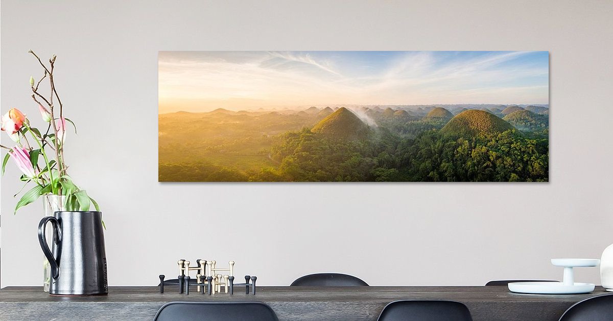 Chocolate Hills landscape in Bohol, the Philippines by Teun Janssen on ...