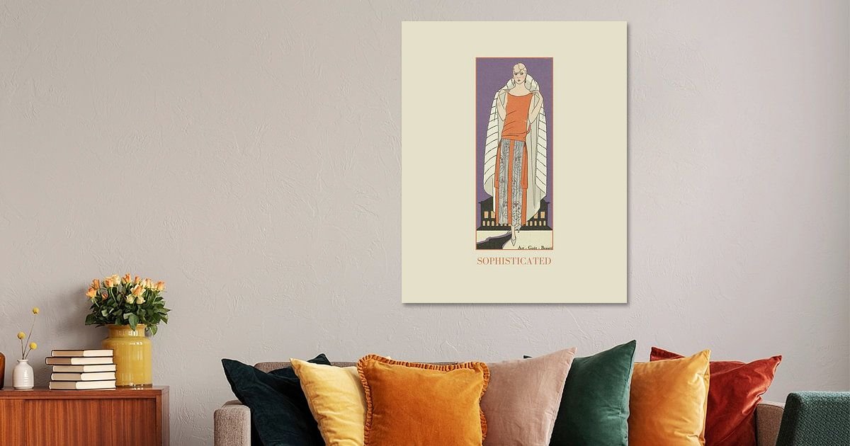 Sophisticated - beige van NOONY op canvas, behang en meer