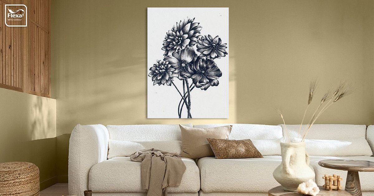 Basic op canvas, poster, in elke afmeting