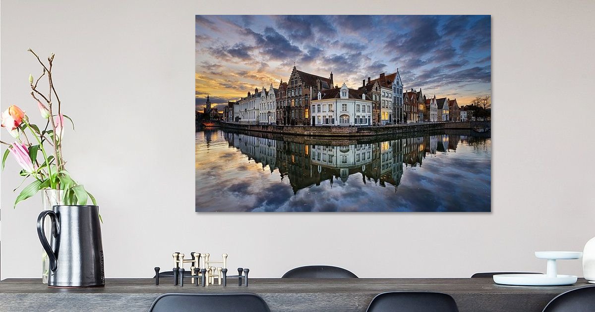 Bruges Wall Art - Discover Canal Views by Talented Artists | Art Heroes