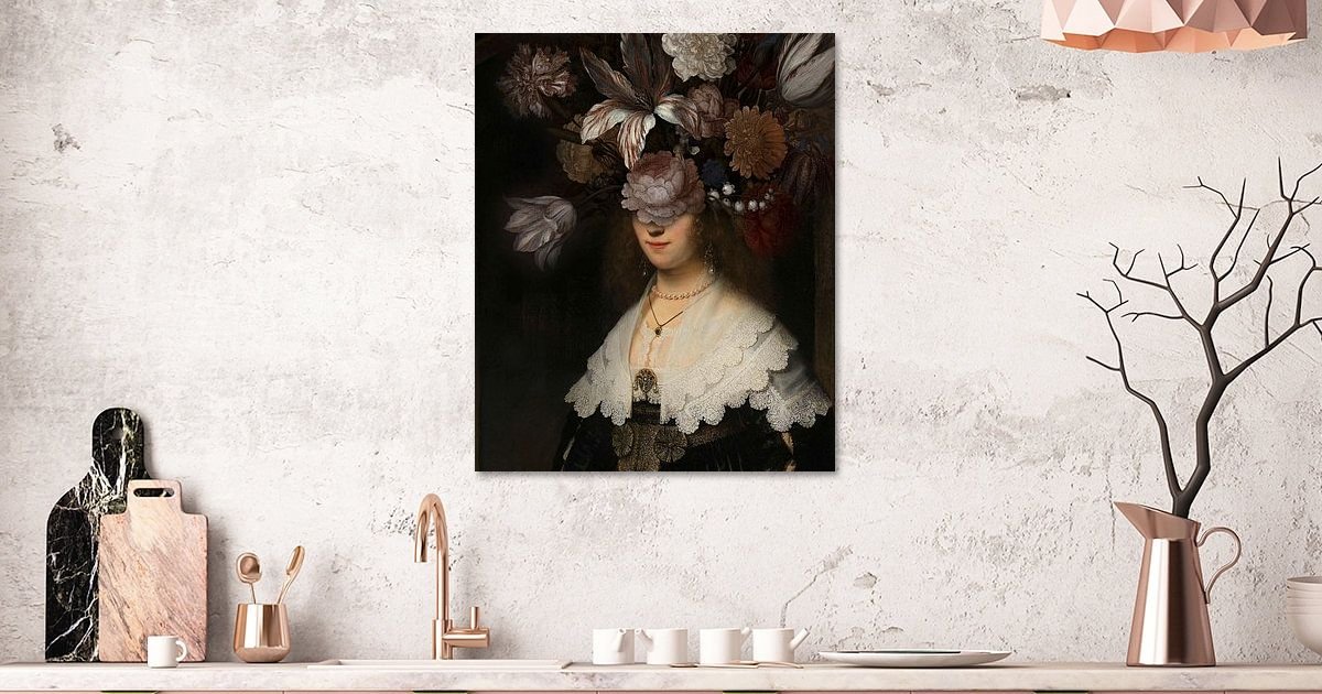 Maria Trip van Mirjam Duizendstra op canvas, behang en meer