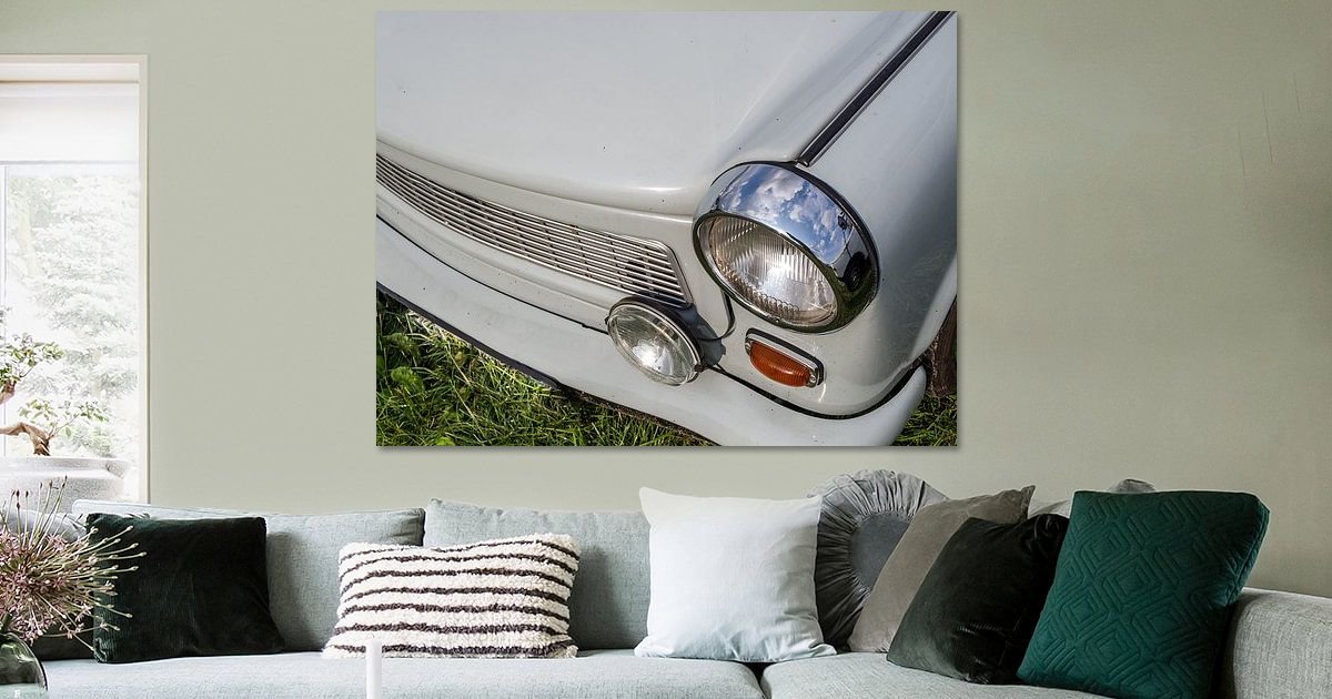 Trabant 601 classic car from Zwickau by Animaflora PicsStock on canvas ...