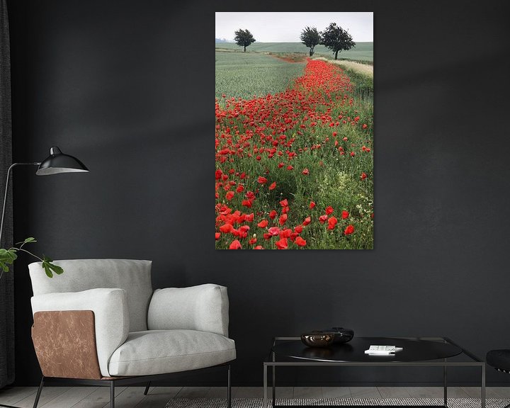 Mooie lint kunst op canvas, behang en meer