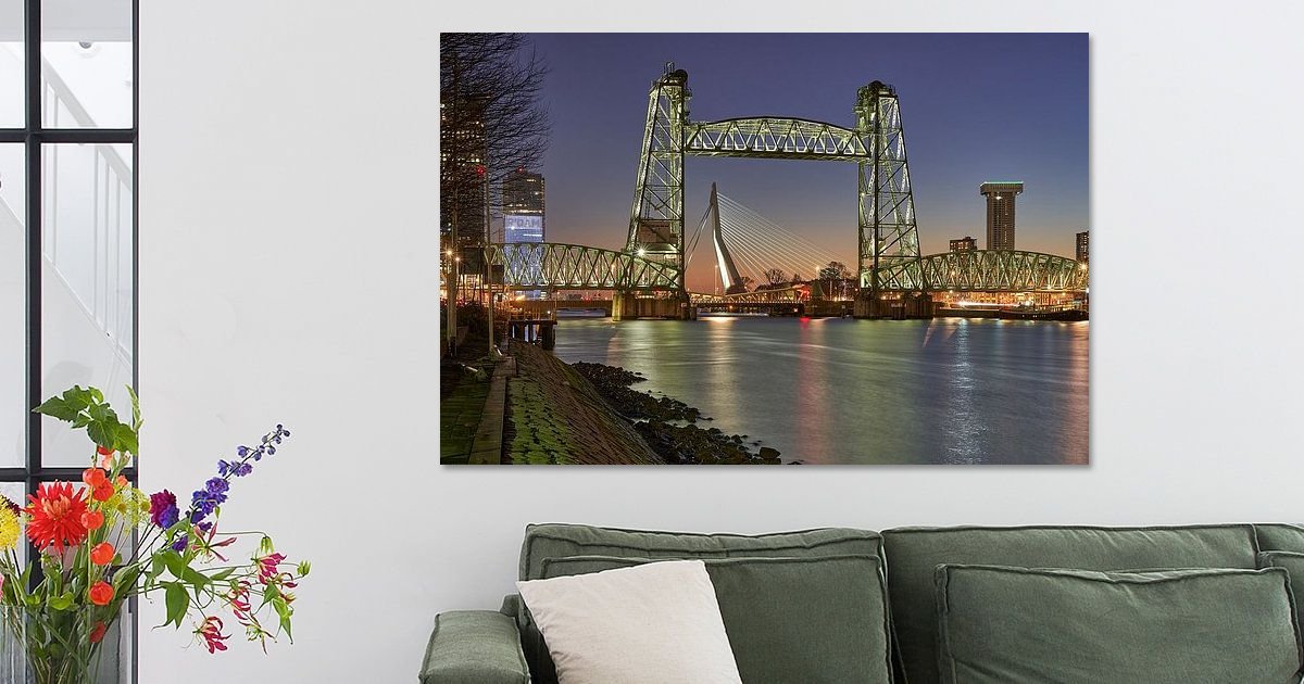 Königshafenbrücke De Hef Rotterdam von EdsCaptures fotografie auf ...