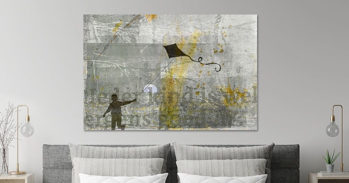 The Kite Runner by Moonheart Artworks on canvas, poster, wallpaper and more