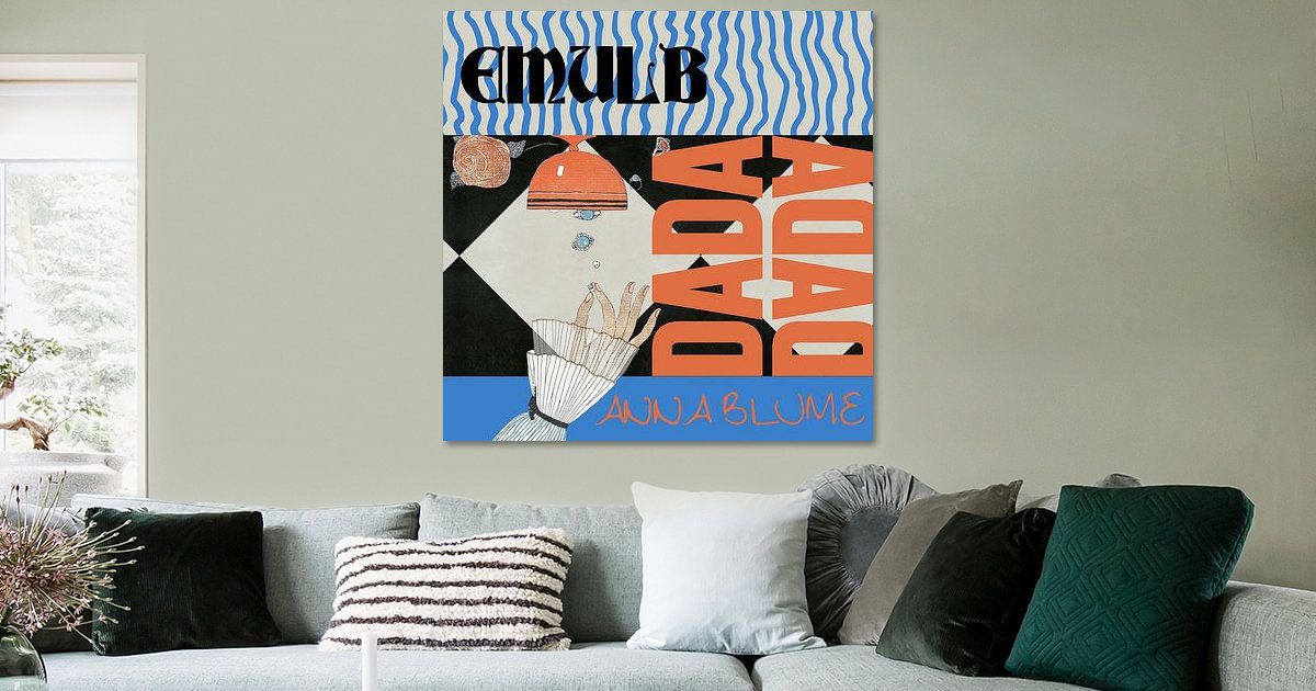 Dada van FRESH Fine Art op canvas, behang en meer