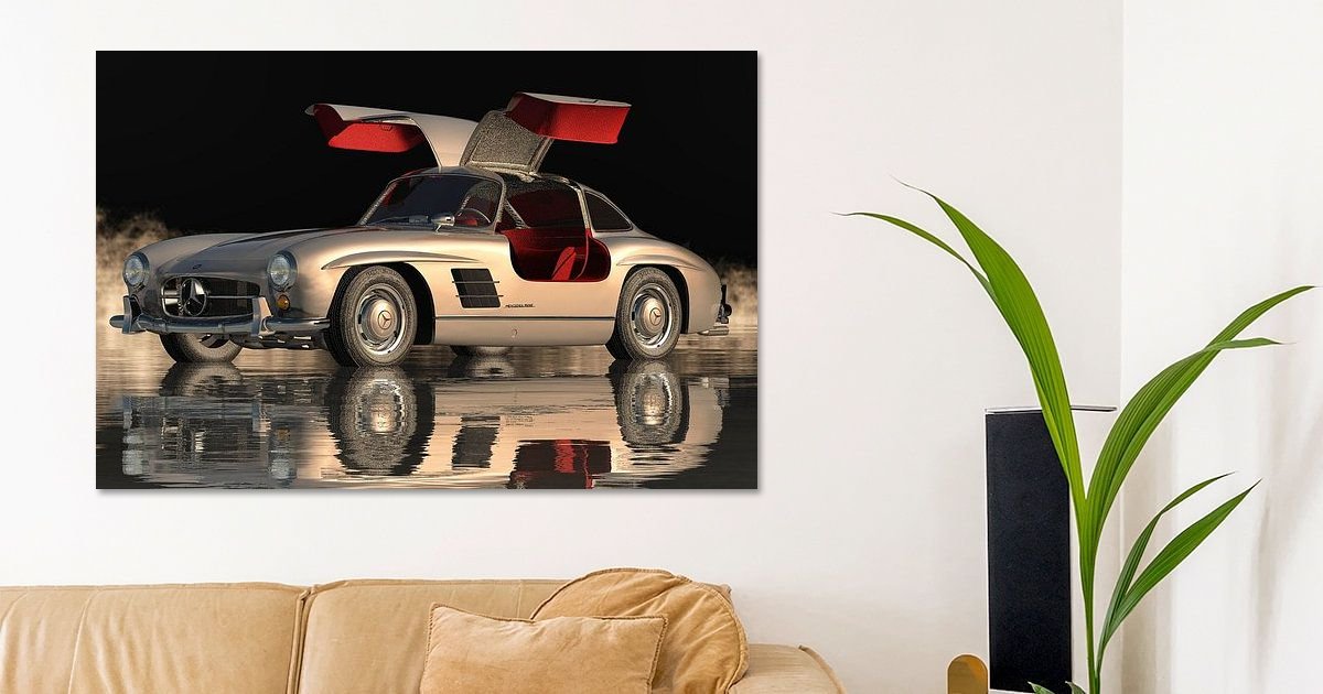 Mercedes 300SL Gullwing uit 1964 Meest gezochte Klassieke Auto van Jan ...