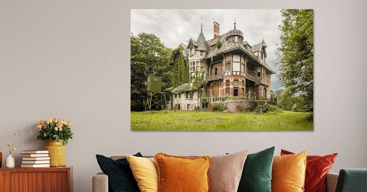 Château Nottebohm par l'artiste Oscar Beins