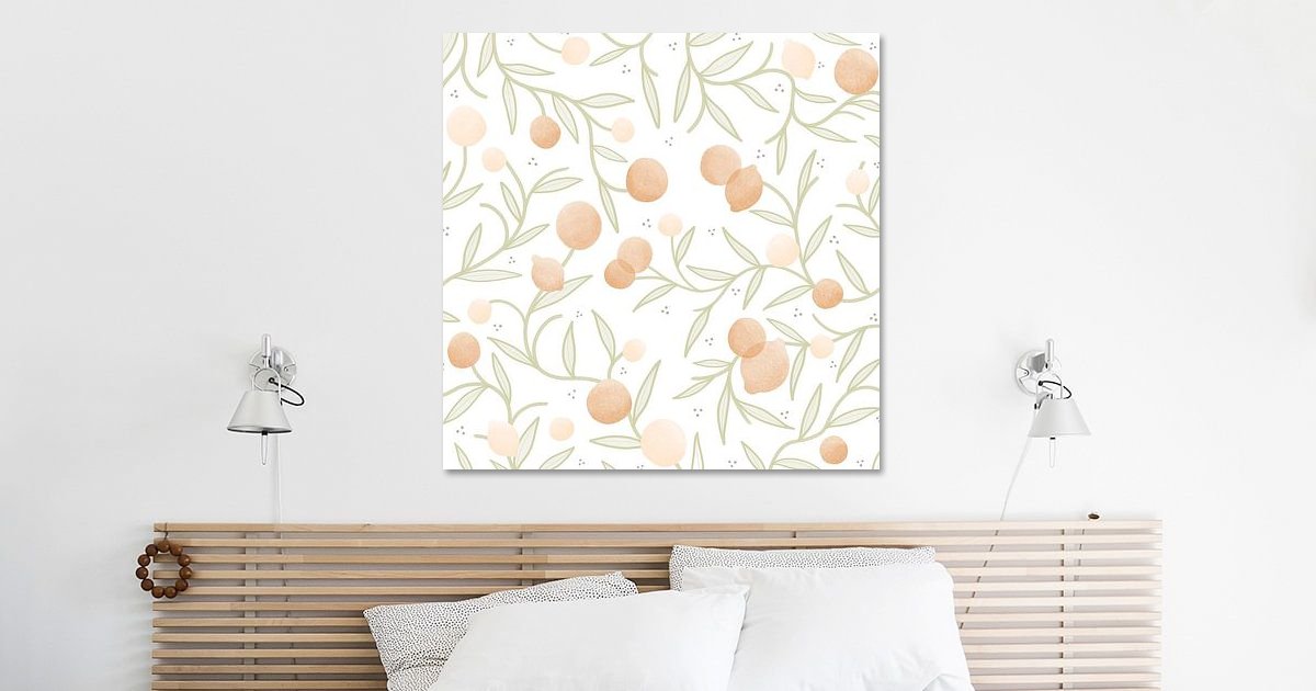 Modernes Valencia - Spanischer Orangenbaum von Studio Hinte auf ...