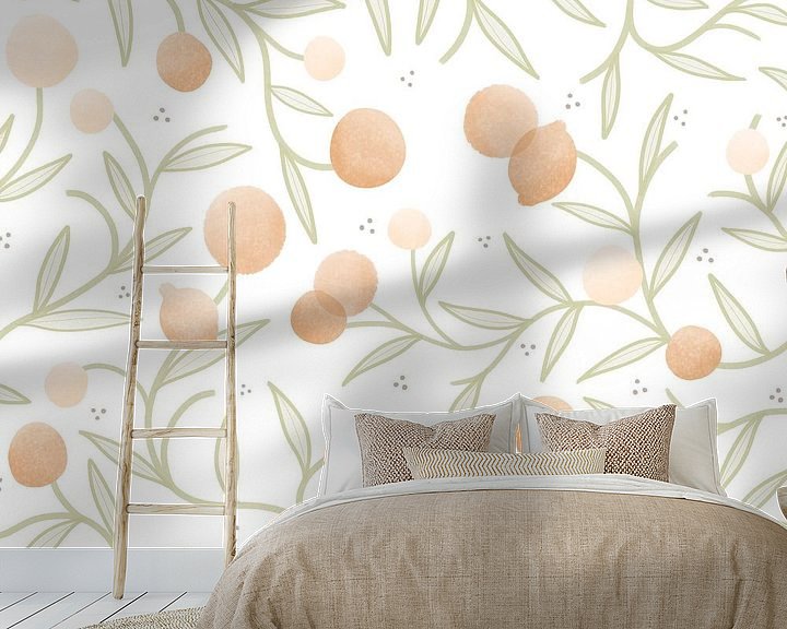 Modernes Valencia - Spanischer Orangenbaum von Studio Hinte auf ...