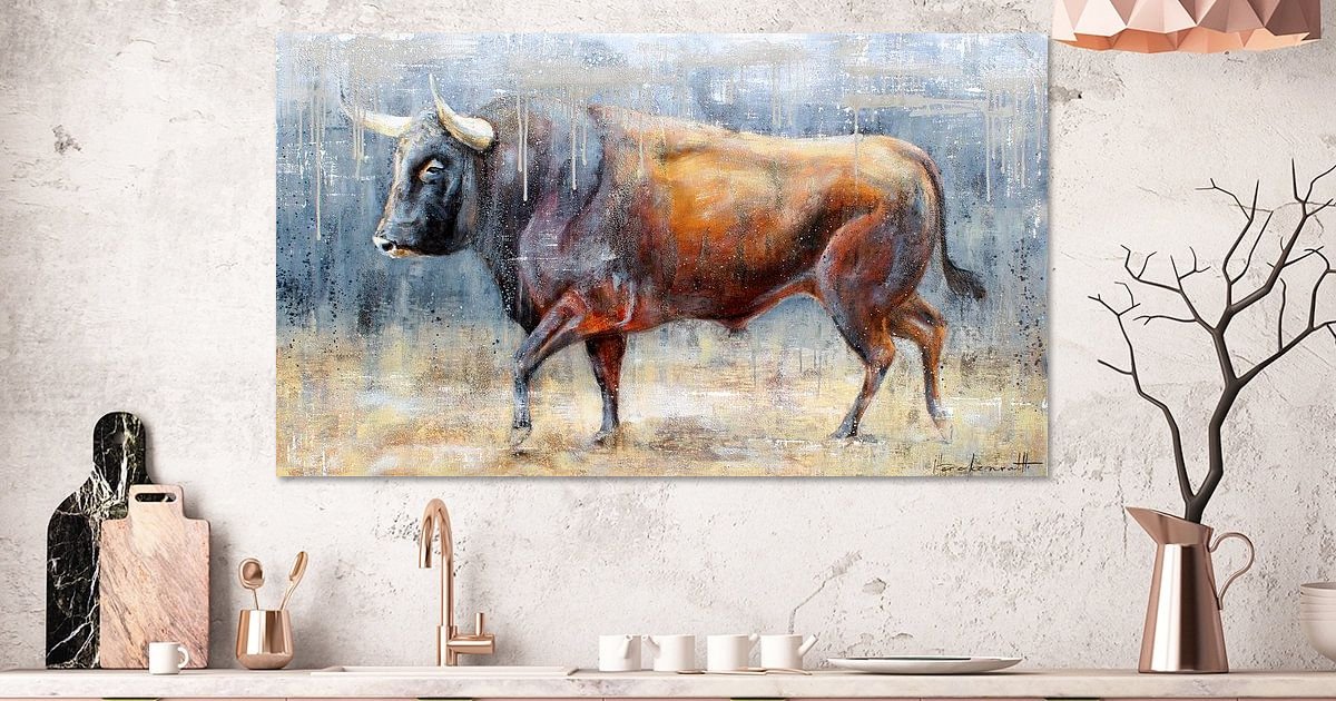 Bulle Bilder auf Leinwand, als Poster und Kunstdruck