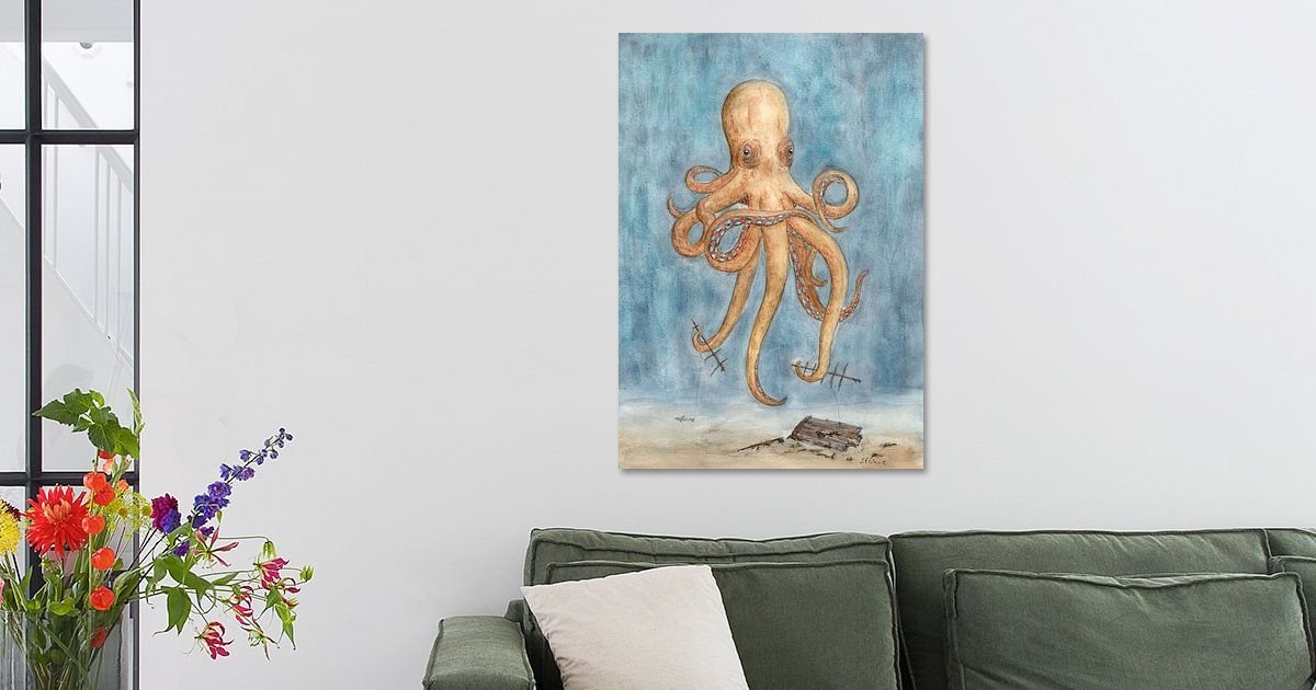 Octopus Art by Talented Artists - Free Shipping | Art Heroes