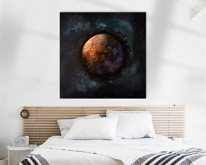 Lucid Moon van ANK op canvas, behang en meer