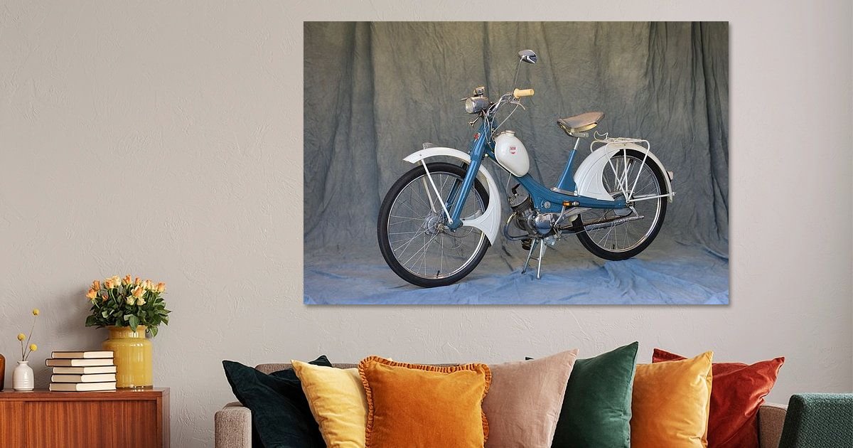 NSU snel van Ingo Laue op canvas, behang en meer