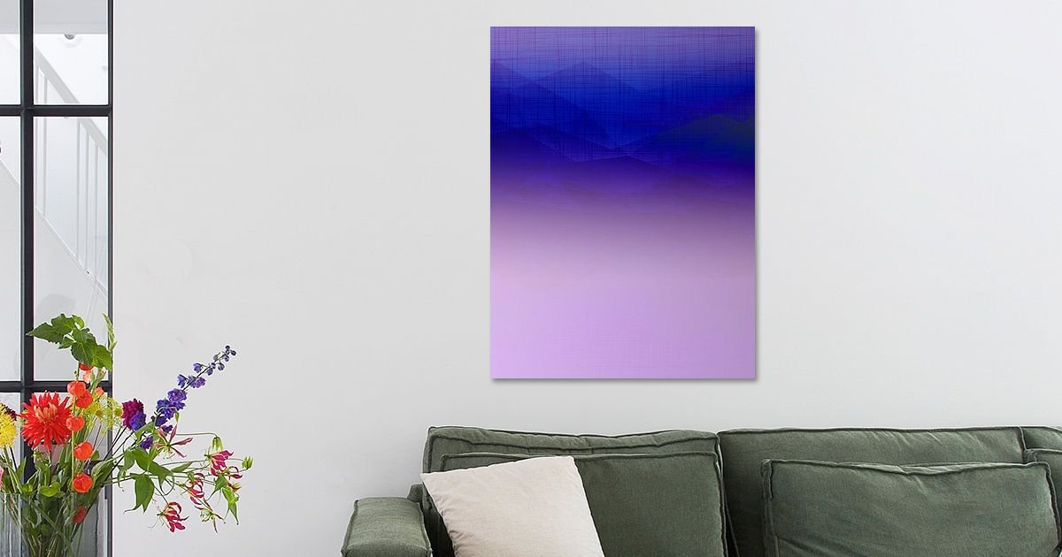 Oneindige Natuur IV Abstractie van FRESH Fine Art op canvas, behang en meer